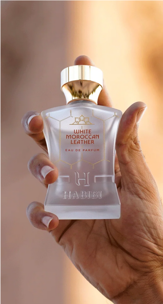 Habibi White Moroccan Leather | Best-Selling Men’s Fragrance – Habibi NY