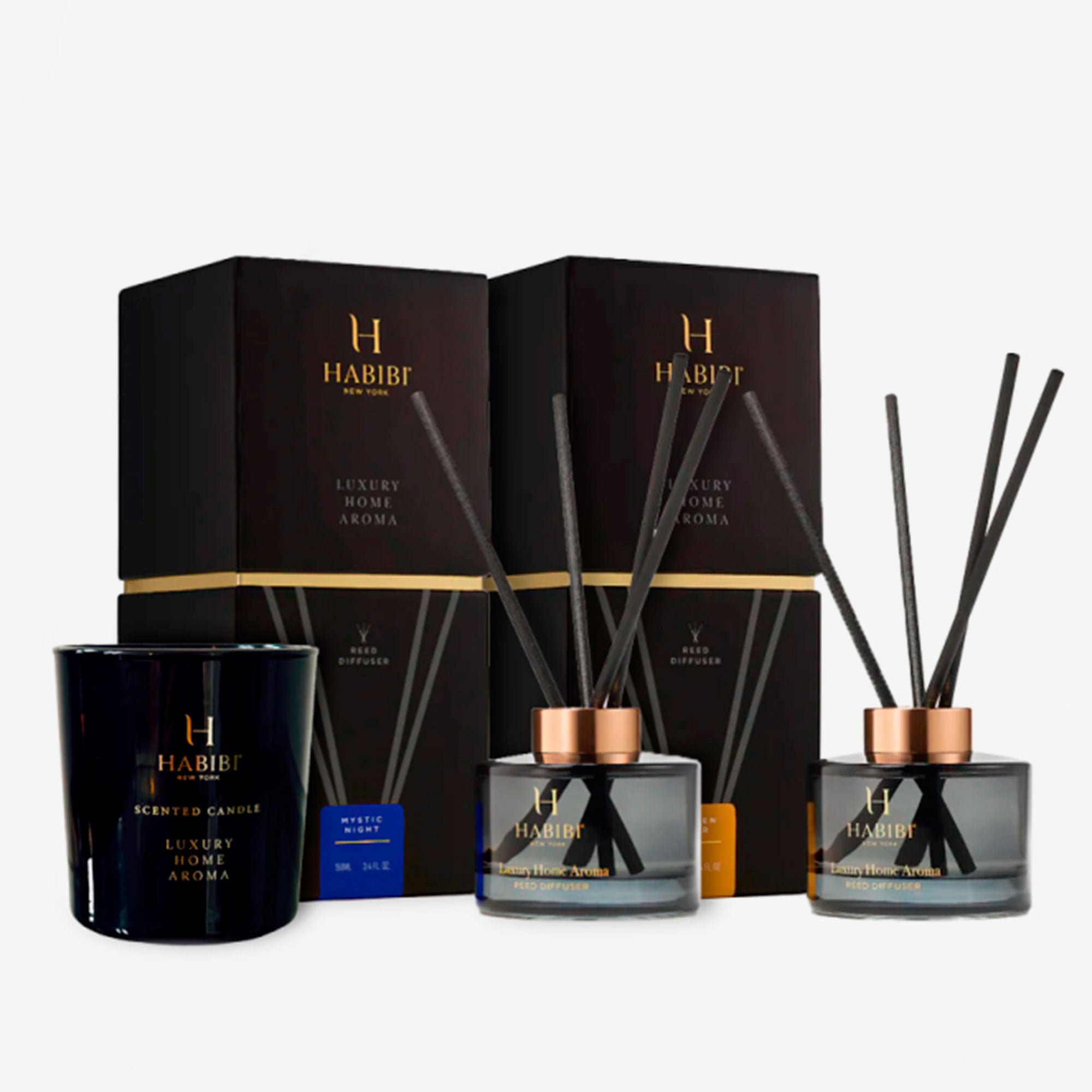 Luxury Home Fragrances Collection | Reed Diffusers & Candles – Habibi NY