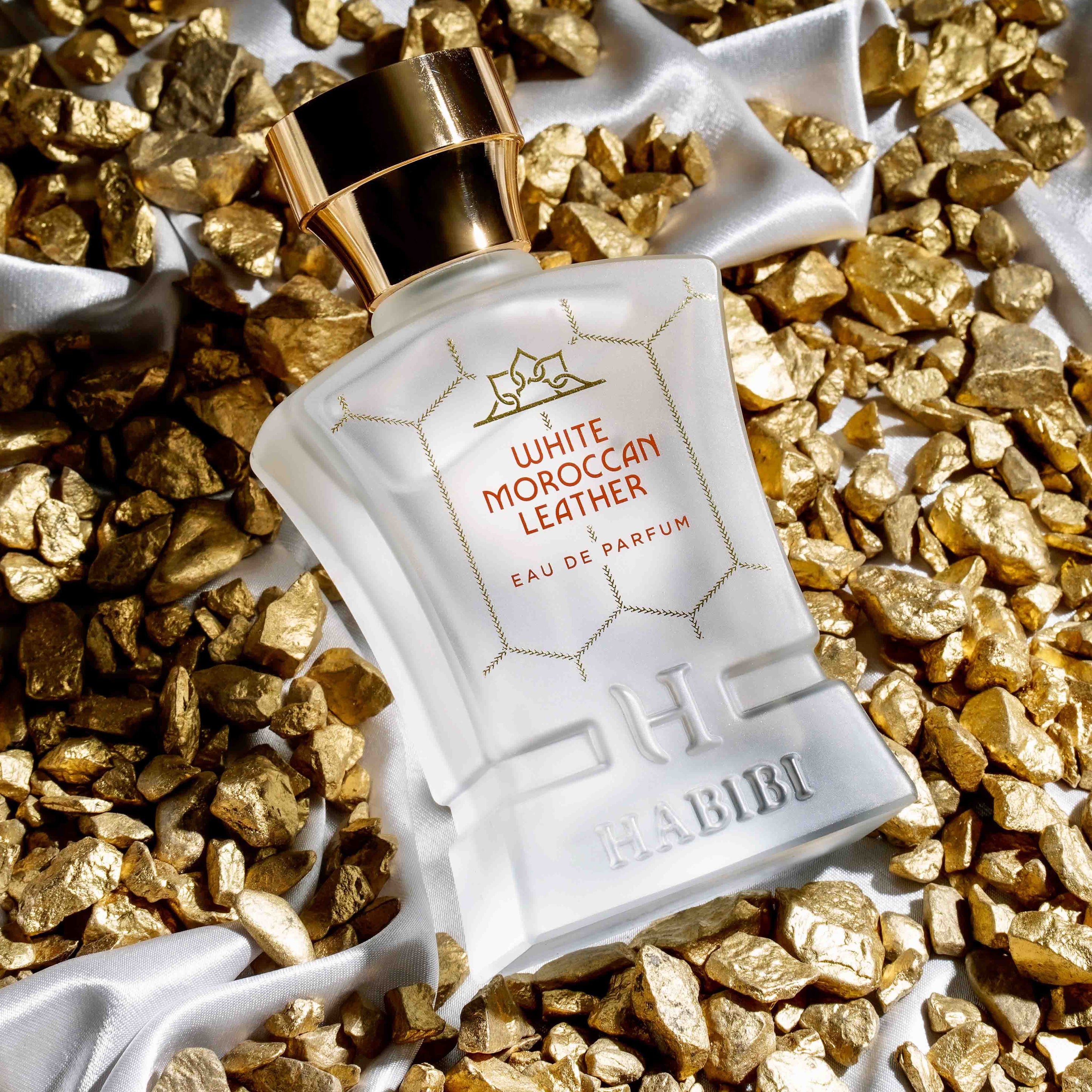 Habibi White Moroccan Leather | Best-Selling Men’s Fragrance – Habibi NY